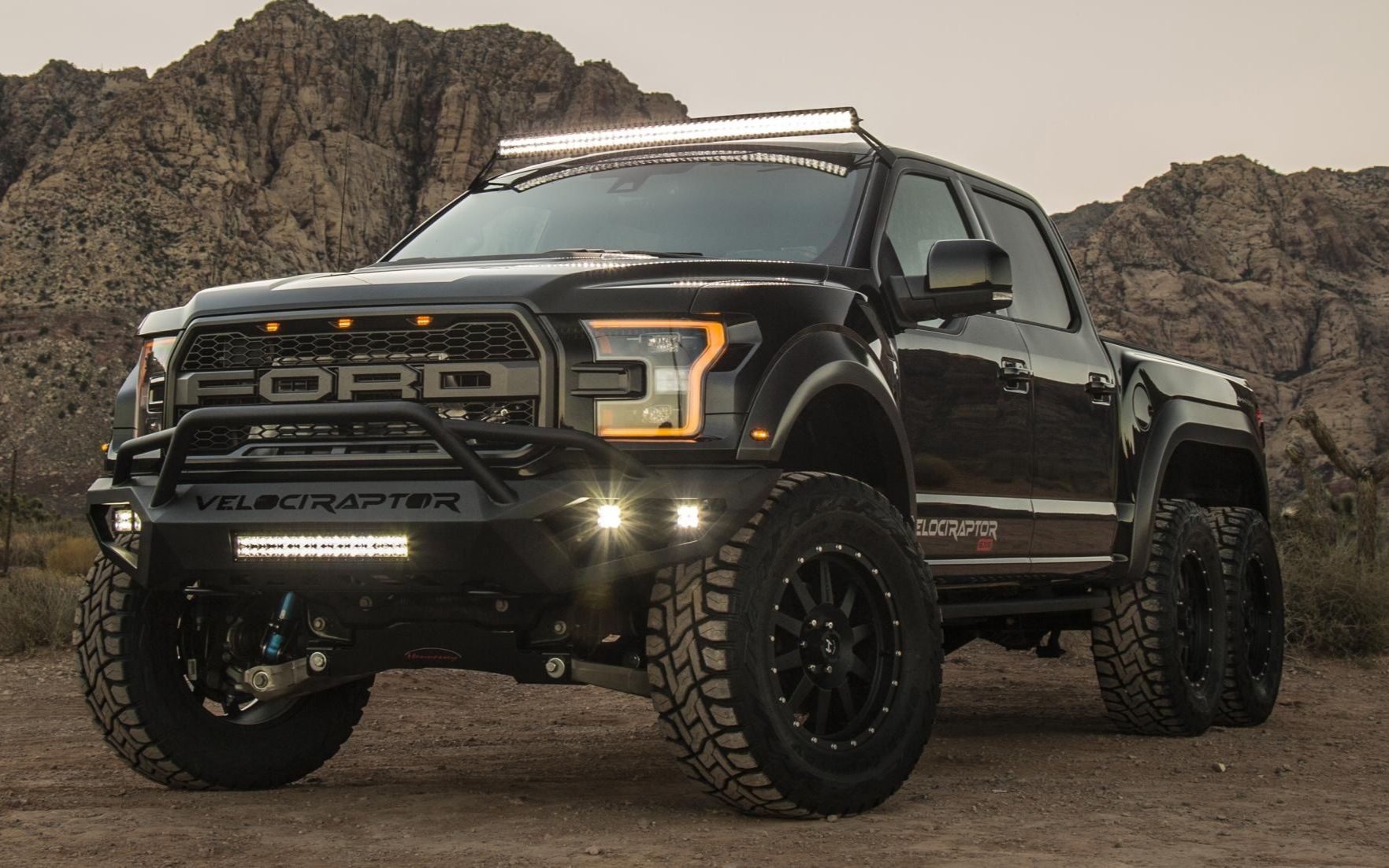 福特猛禽F150越野赛