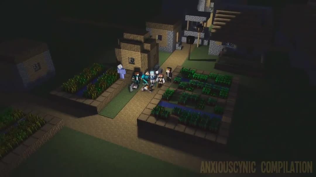 我的世界MC动画:感受Him的强大吧!与Him战斗动画大合集