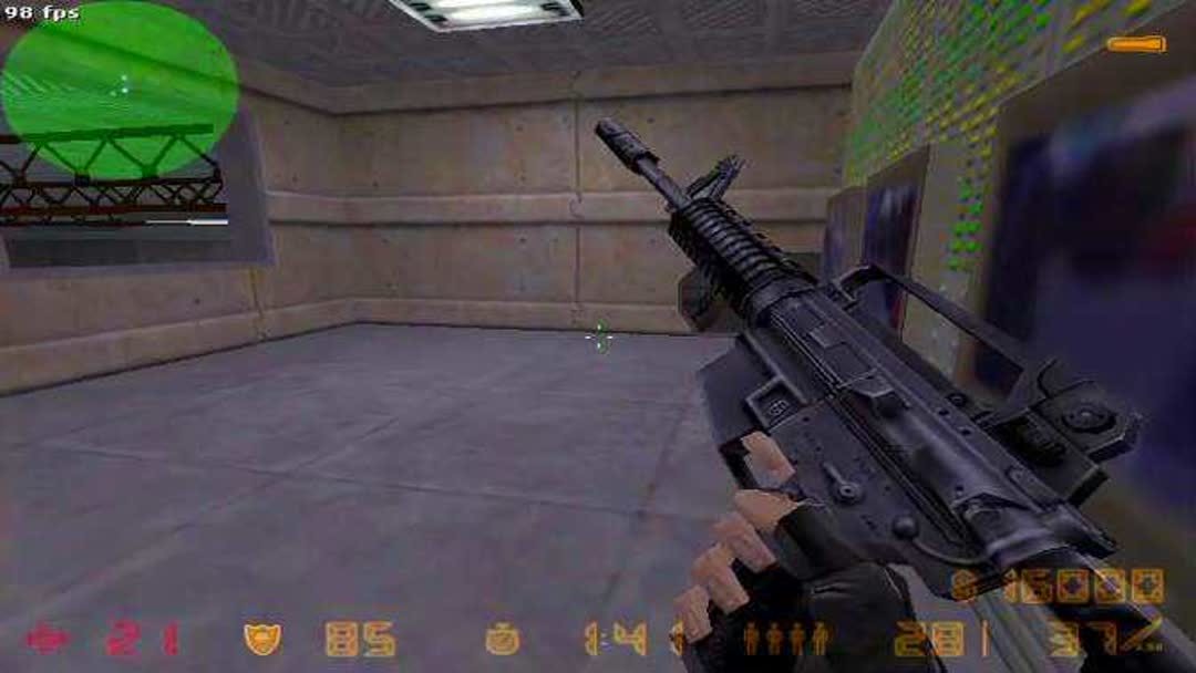 CS1.6:经典仓库地图娱乐,选择反恐精英阵营解救人质