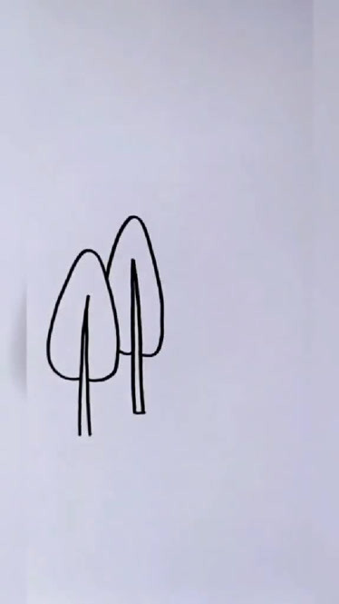 幼儿园 风景 涨粉 创意 教程 幼儿 亲子 教你学画画