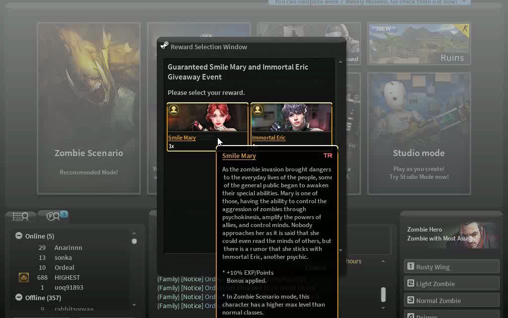 csol美服50个角色芯片