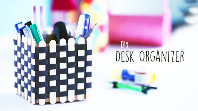 创意手工DIY,自己动手制作漂亮的笔筒