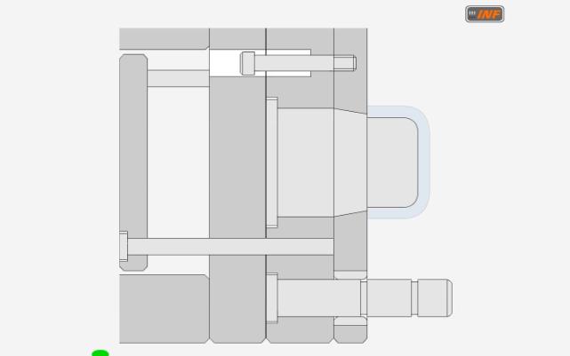 注塑模具结构——推板与型芯的配合形式