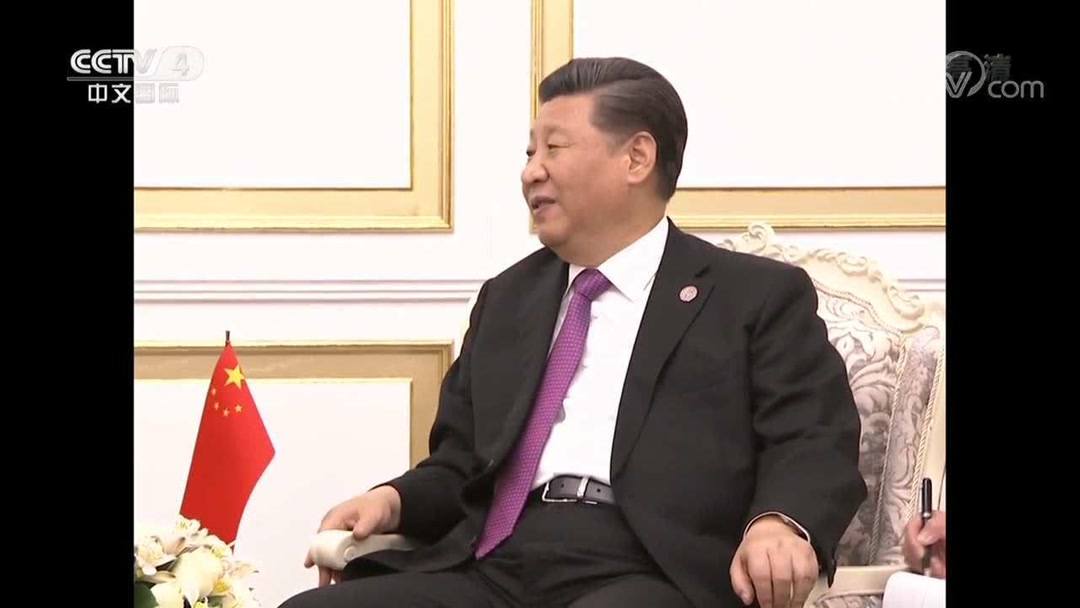习近平会见白俄罗斯总统卢卡申科