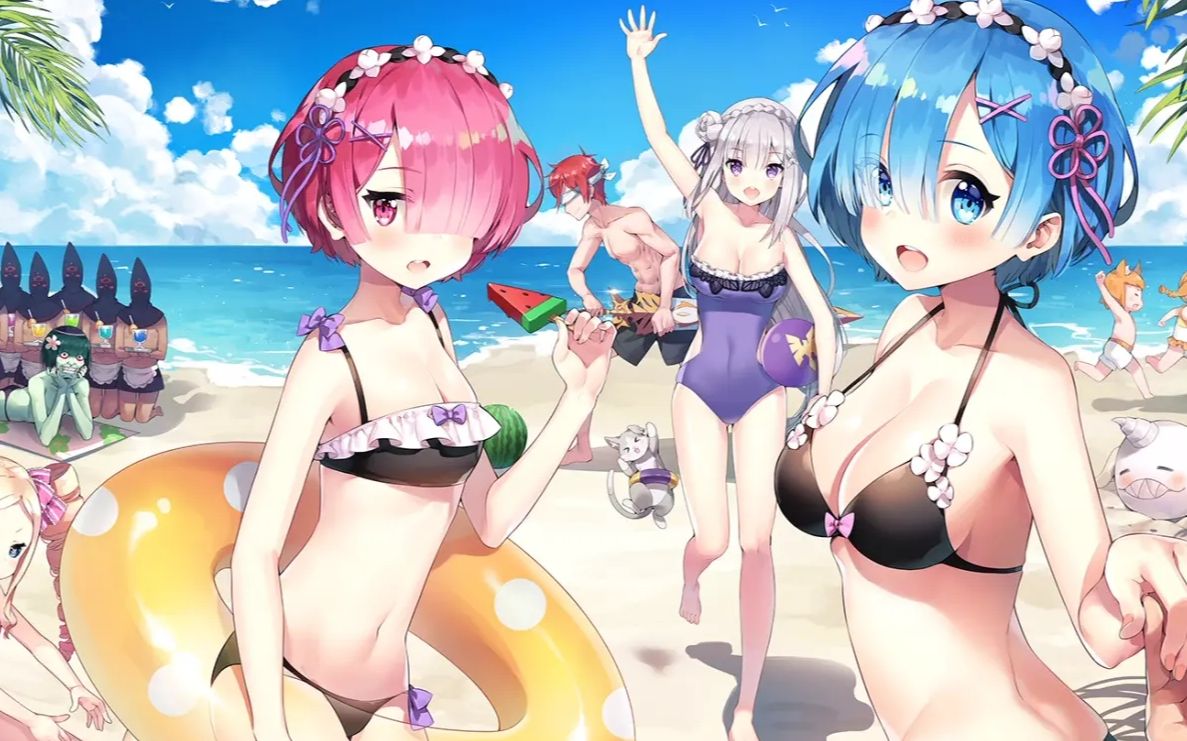 如何用自动铅笔手绘一只蕾姆