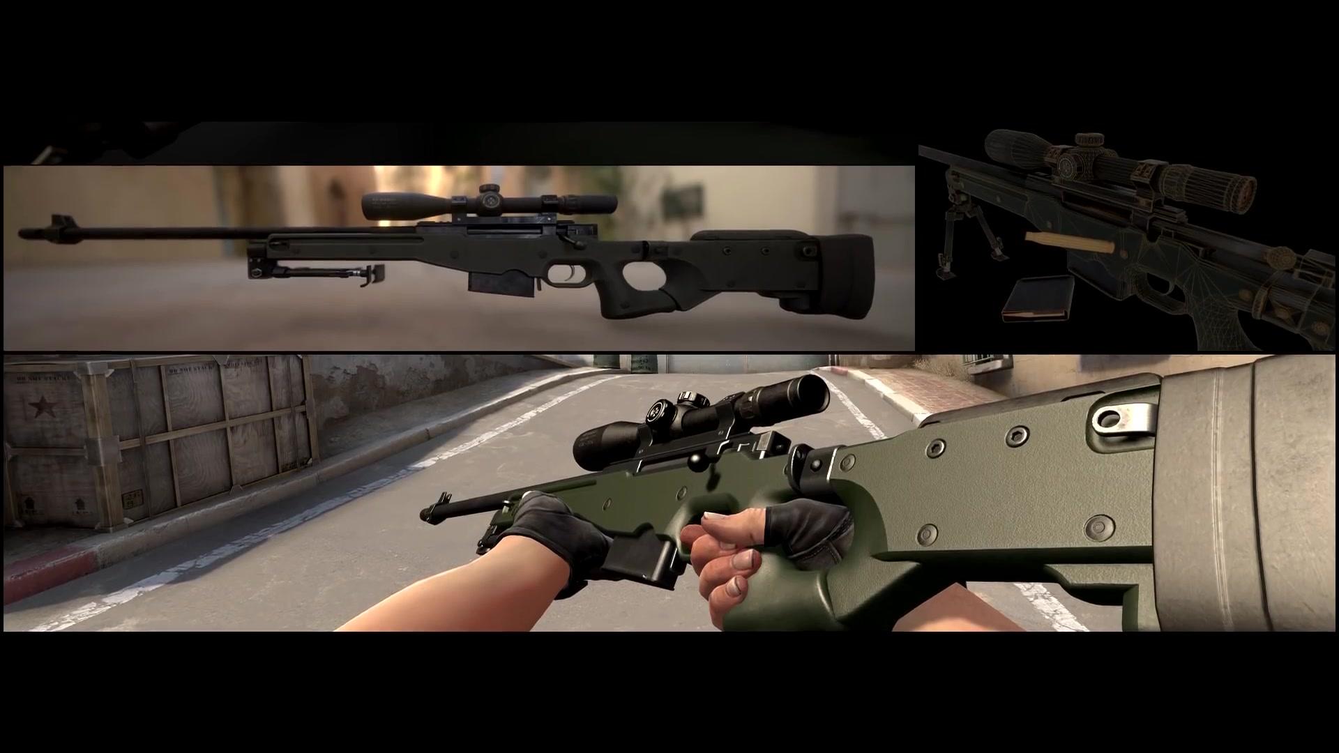 反恐精英(CS)1.6 AWP 重制