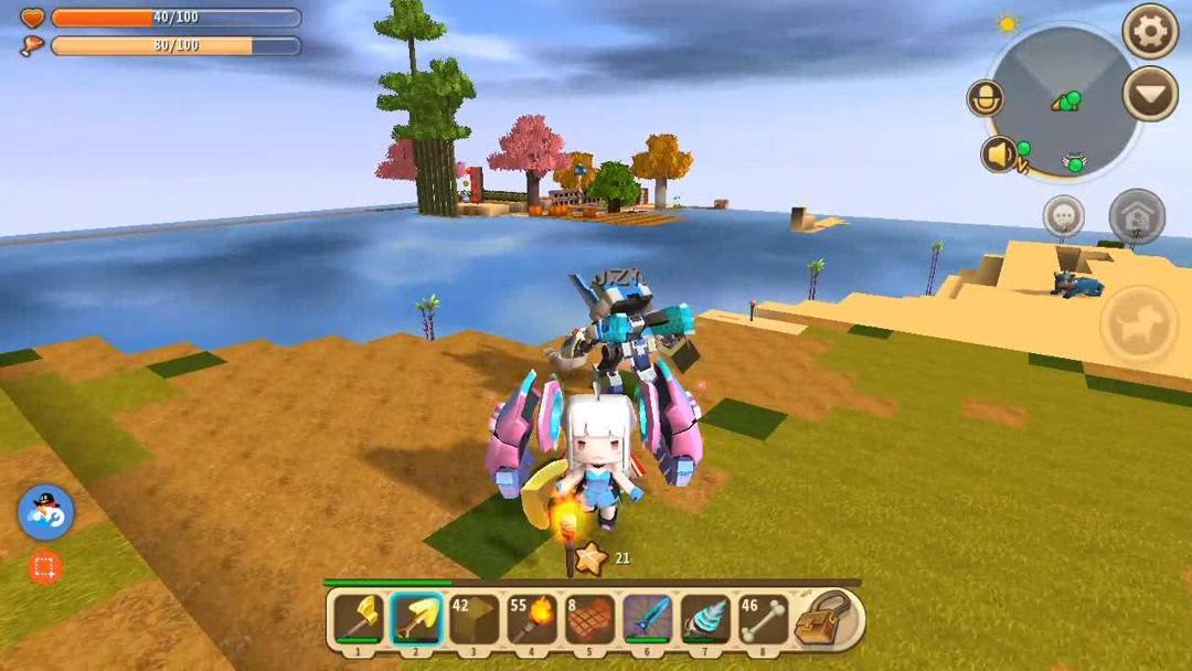 【小伊】建造海底世界之岸边的梯形种植地