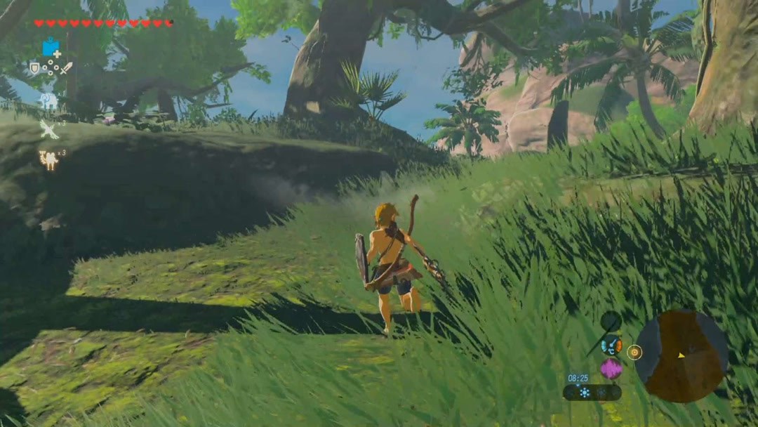 【大白】塞尔达传说旷野之息60大白的荒岛求生Part1