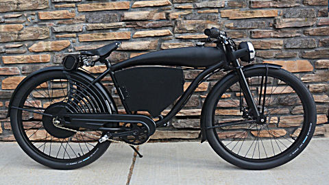 改装牛人不简单!把自行车改装成电动车,轻便自如速度还快