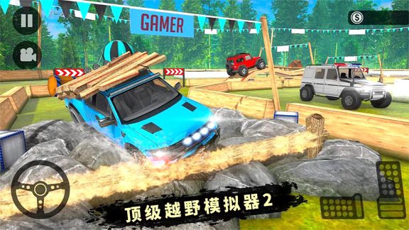 顶级越野模拟器2 这么轻松就能做出反复横条特技动作