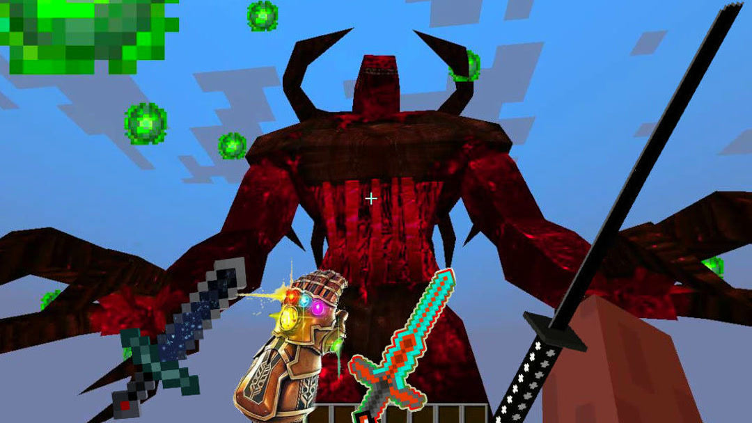 我的世界:恐怖生物模组介绍,超级BOSS连四大神器都无法秒杀它