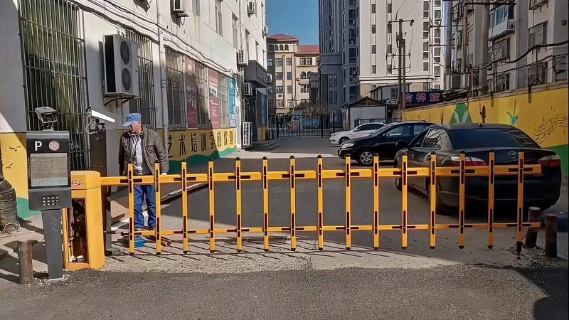 烟台停车场门禁道闸,自动车牌识别系统,厂家安装视频分享