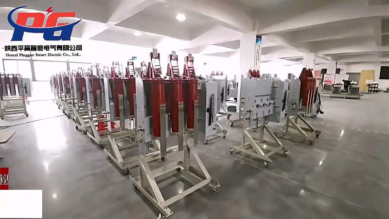 陕西平高多功能vpg-12侧装三工位真空断路器(隔离接地一体化)