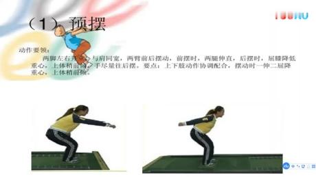 小学体育课《立定跳远》动作要领微课视频讲解