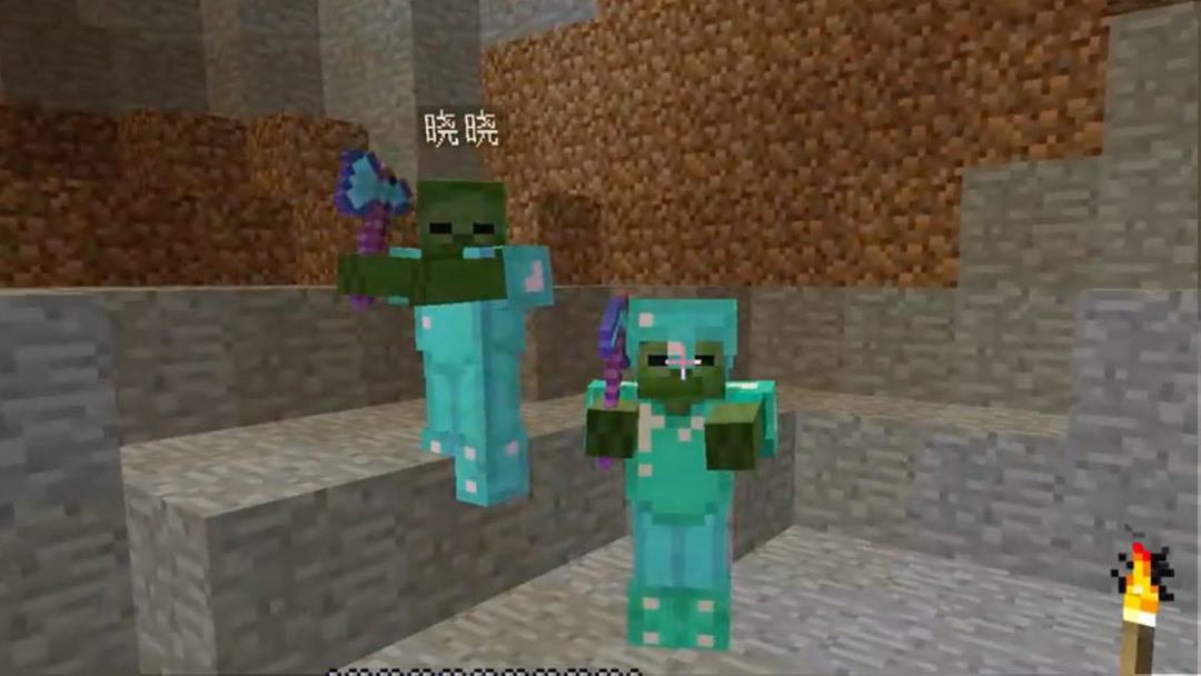 【大白团队】MC我的世界我是一只小僵尸僵尸兄弟三十