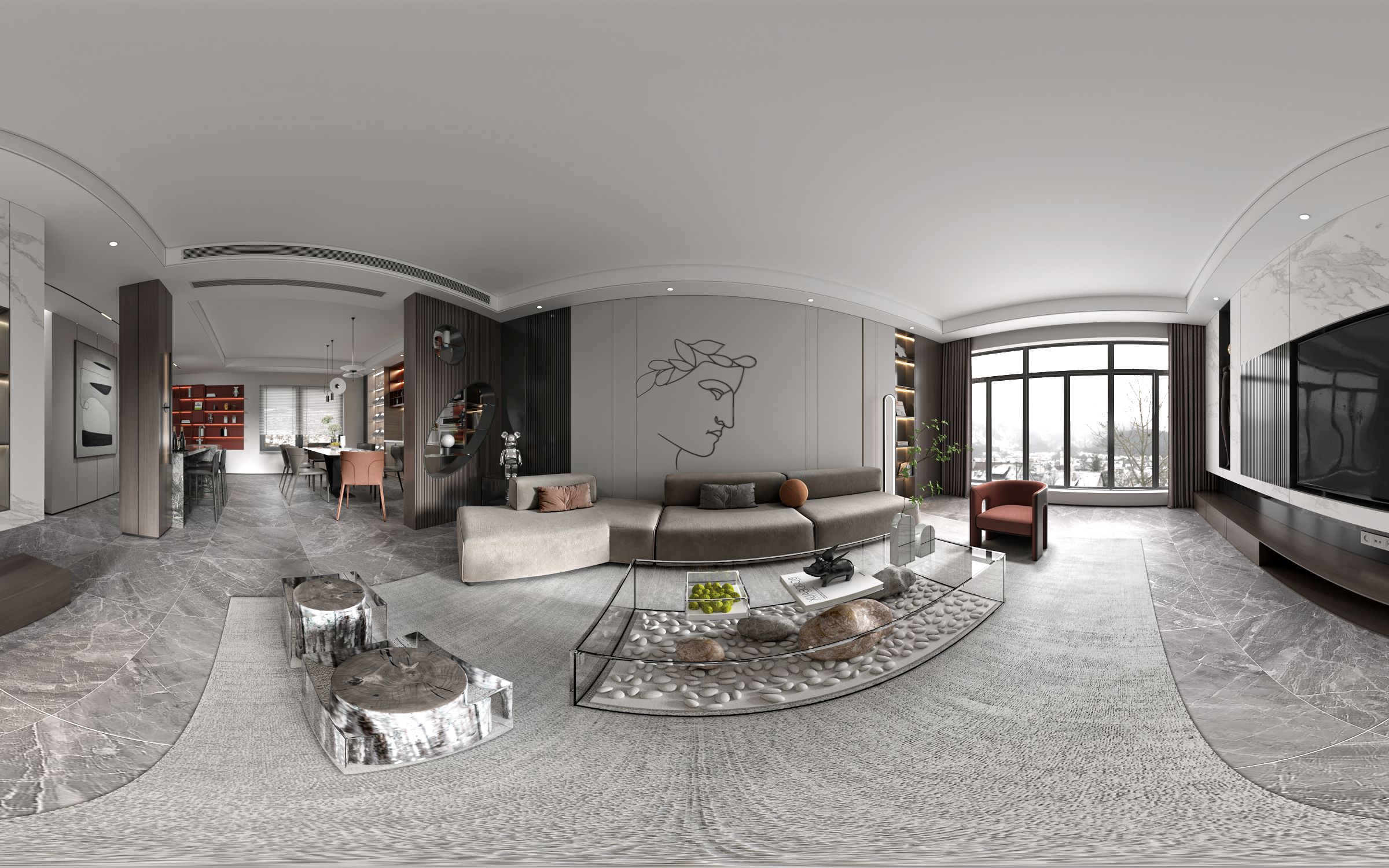 vr5.2全景图怎么补光?补光可解决效果图不干净、灯光没有层感及立体...