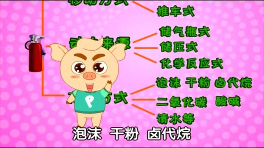 皮皮猪:灭火器分好多种,这次就让我们了解下,灭火器原理!