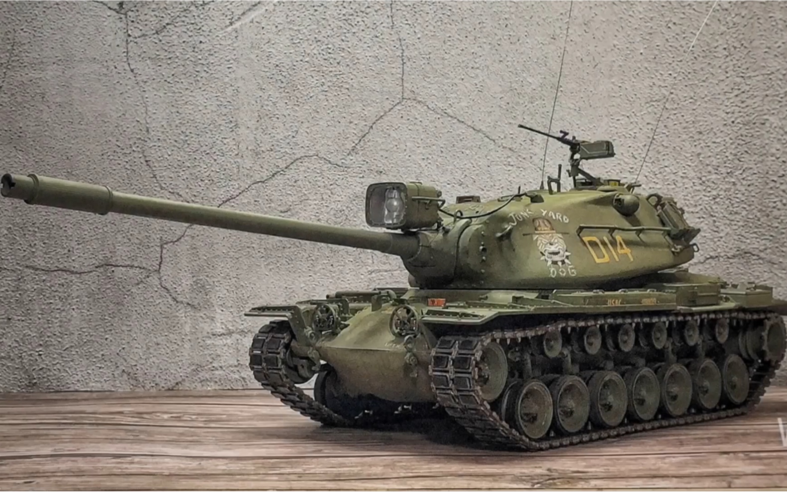 最后的恐龙 美国M103大头怪重型坦克1/16RC坦克模型预告片