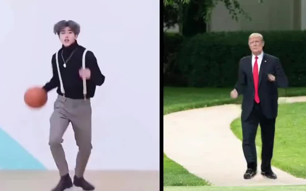 【建议收藏】计算机视觉:图像实时模仿人的动作(特朗普&蔡徐坤梦幻...