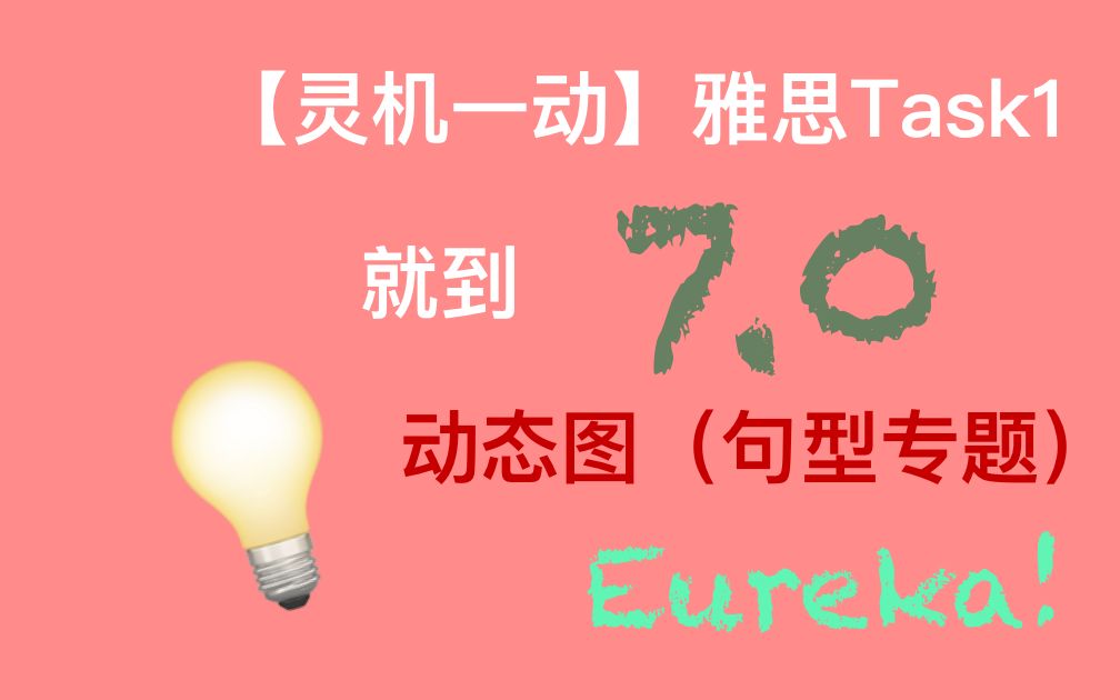 【雅思Task1】5种方法帮你突破万年5.5-动态图
