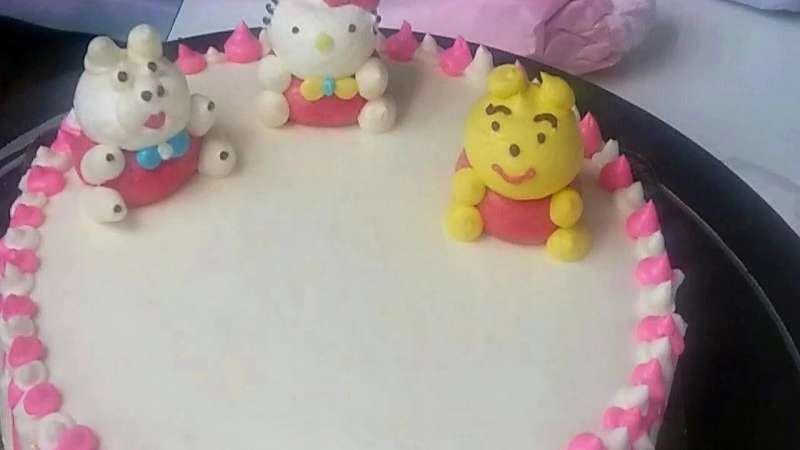 六一儿童节礼物 儿童蛋糕 森林动物大会 栩栩如生