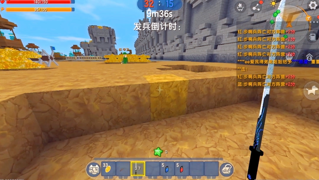 迷你世界:战场对决,人王开局被虐,最后无敌