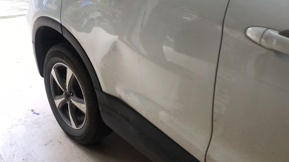 车门修复#凹陷修复保留原车漆