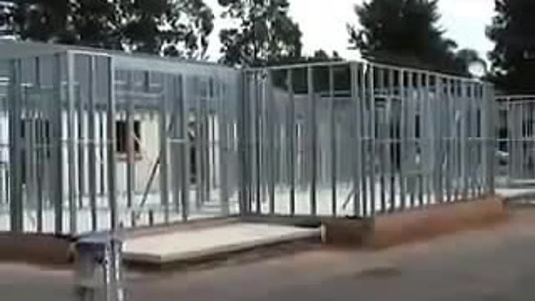 7分钟轻钢别墅建造过程,轻钢结构房屋自建房安装步骤