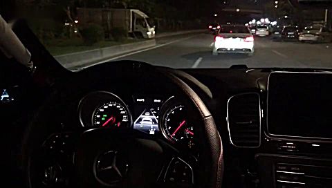 奔驰GLE320改装智能驾驶辅助系统功能展示