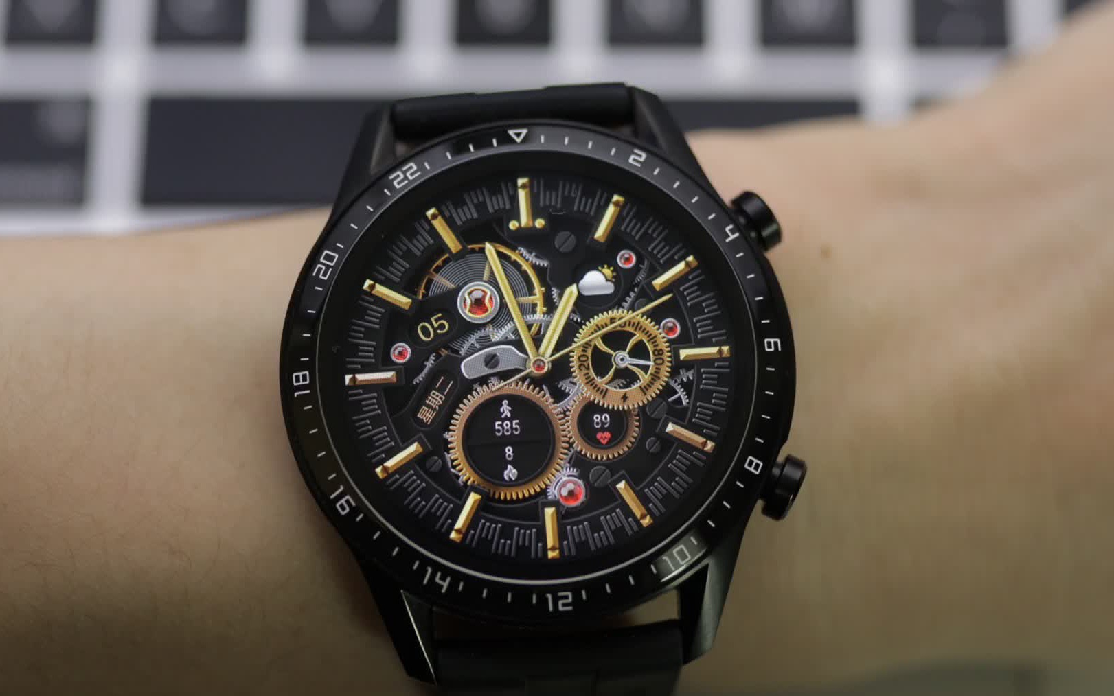 华为watchgt手表表盘《机械建模动态》
