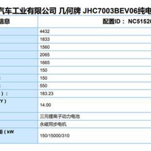 #新车情报局# 【几何C新增车型动力消息:提供3款续航版本,最大续航...