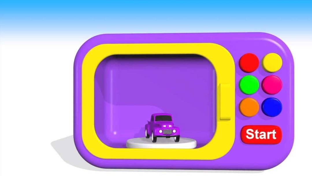 泡泡鱼颜色屋 第41集 微波炉里的小汽车