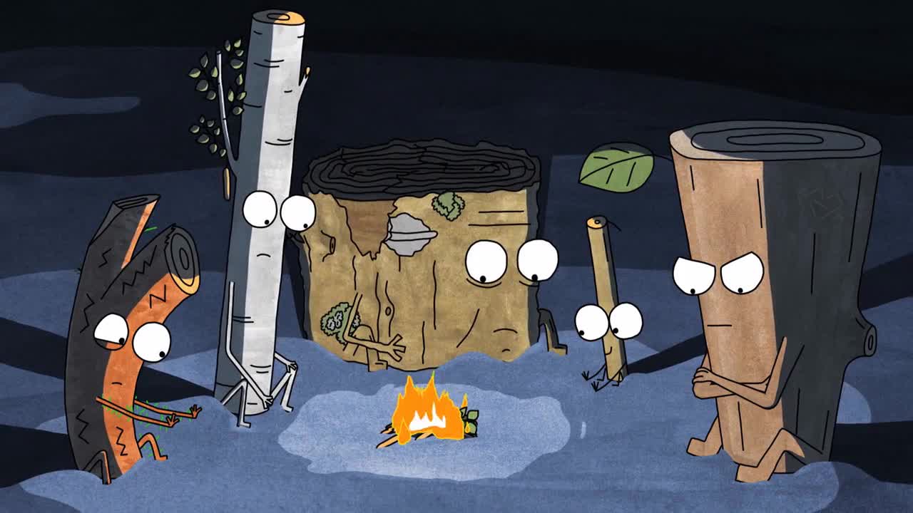 动画短片《贪婪的树木》,贪婪的后果,结局让人沉默