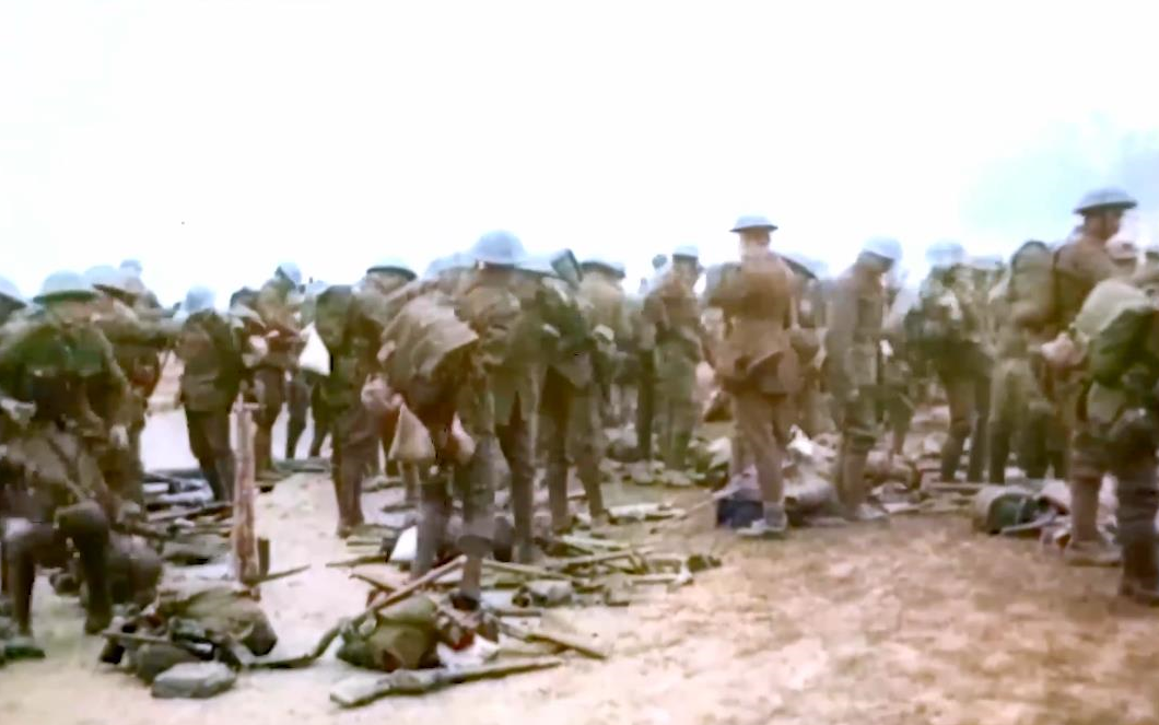 【彩色影像】第一次世界大战 - 康布雷战役(英国 VS 德国)(1917/11/20-...