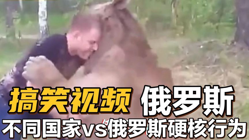 搞笑视频:不同国家VS俄罗斯战斗民族