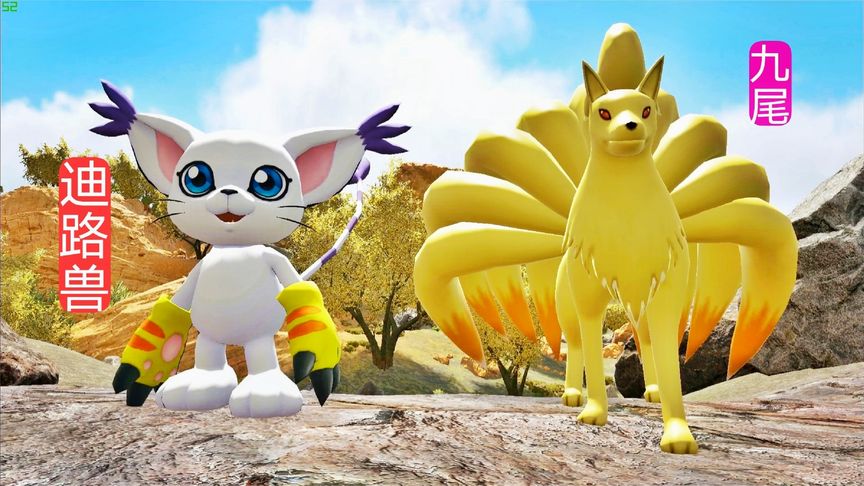 方舟宝贝计划17:驯服神奇宝贝九尾,将小狗兽进化为迪路兽