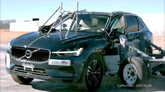 沃尔沃XC60安全性能怎么样?看完碰撞测试后你心里就有数