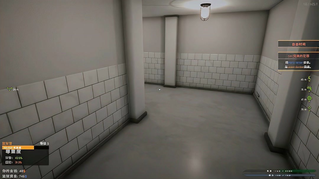 监狱模拟器,原来死刑犯生命的终点是这样的,还是找不到npc