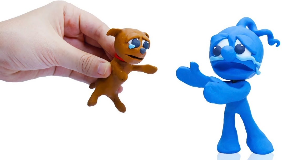 橡皮人蓝精灵的欢乐园:橡皮人变身哆啦A梦,超可爱的蓝精灵!