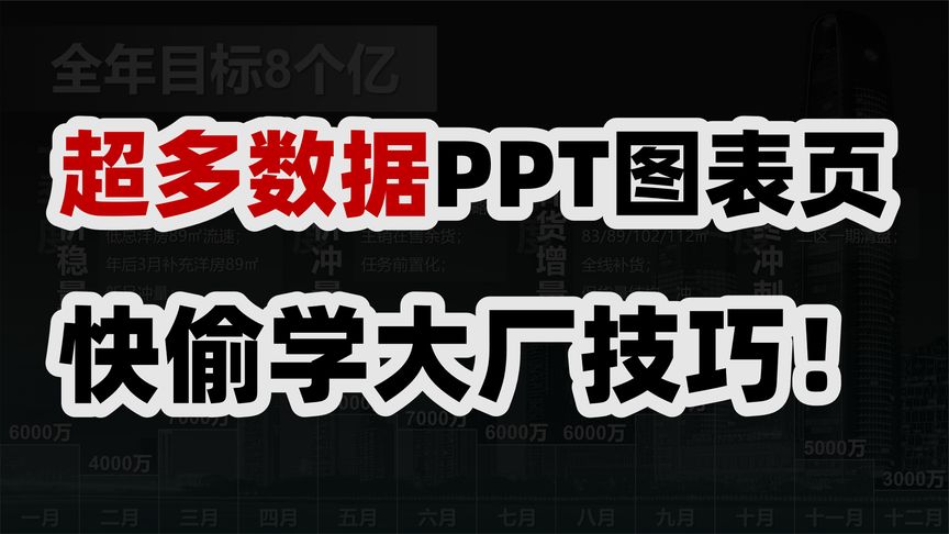 次次被领导表扬的PPT图表页!原来是偷学了大厂技巧【旁门左道】
