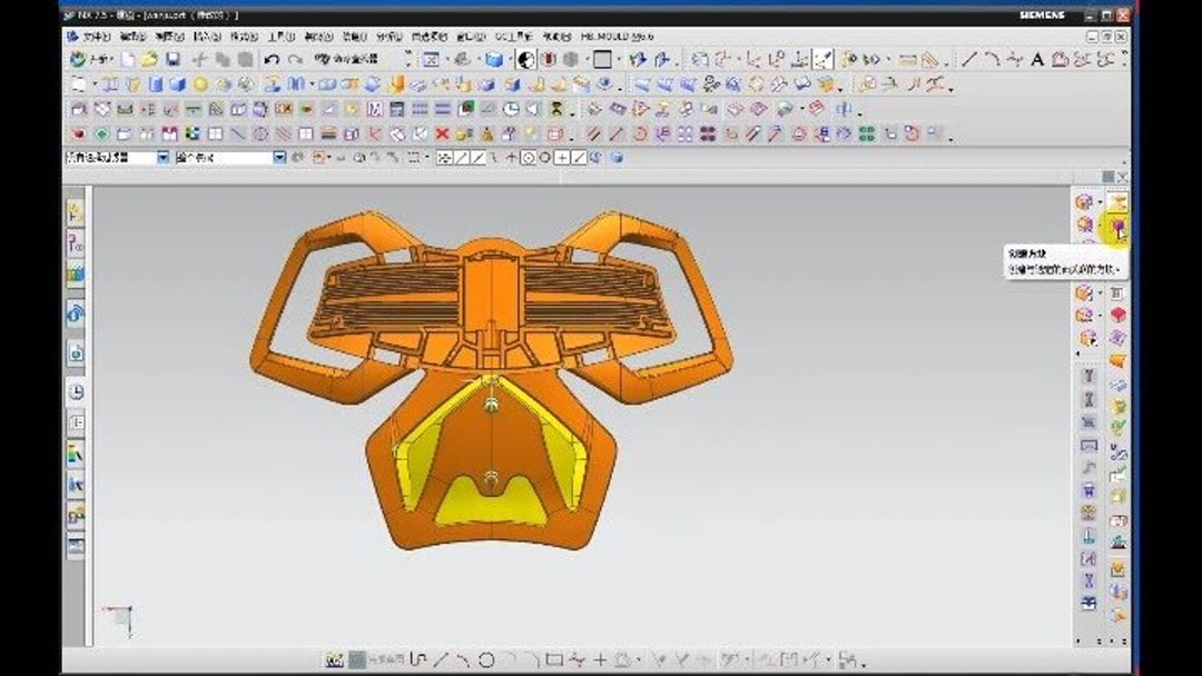 UG模具设计学习视频--UG分模之曲面分模