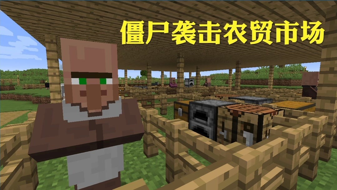 我的世界呆呆生存记 第二季50 僵尸夜袭农贸市场