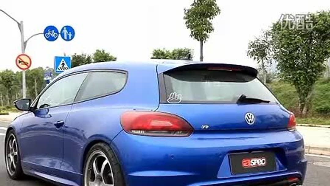 大众尚酷R改A Spec排气