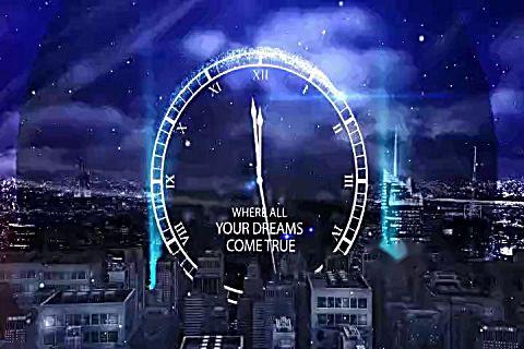 2019元旦新年倒计时钟声通用片头素材11