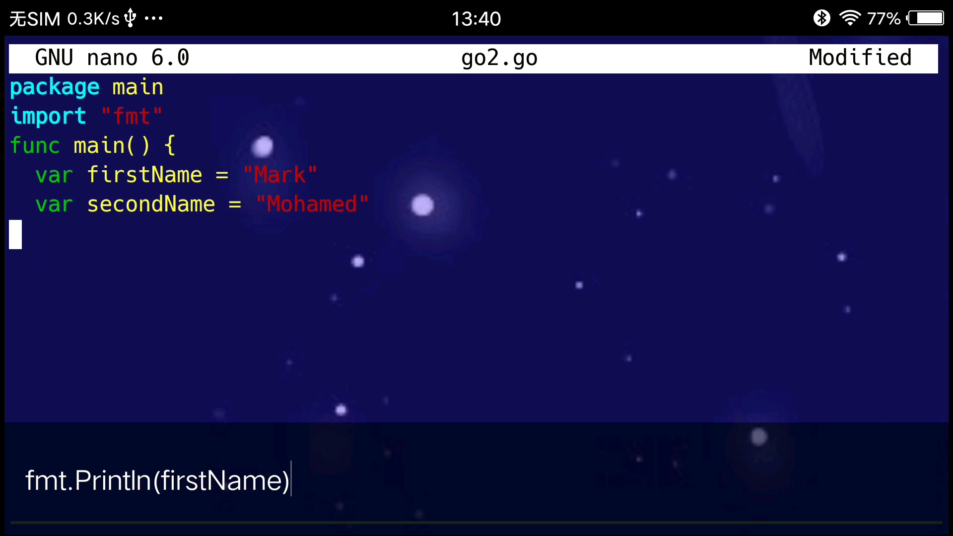 golang,fmt.Println用于在下一行打印输出的打印函数,输出字符
