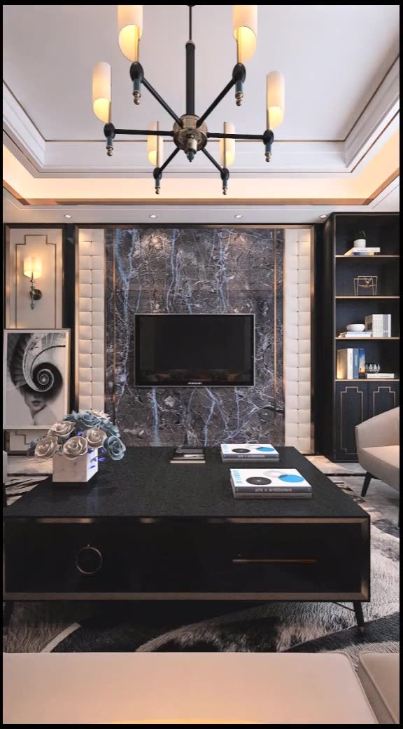 现代轻奢风格装修出来很普通不满意,轻奢元素和细节没有体现到味