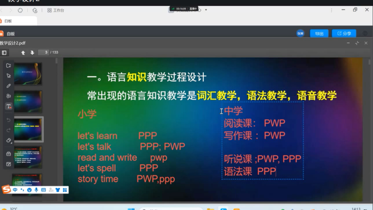 杭州教师考编中小学英语教学设计如何撰写拿高分?PPP和PWP模式你...