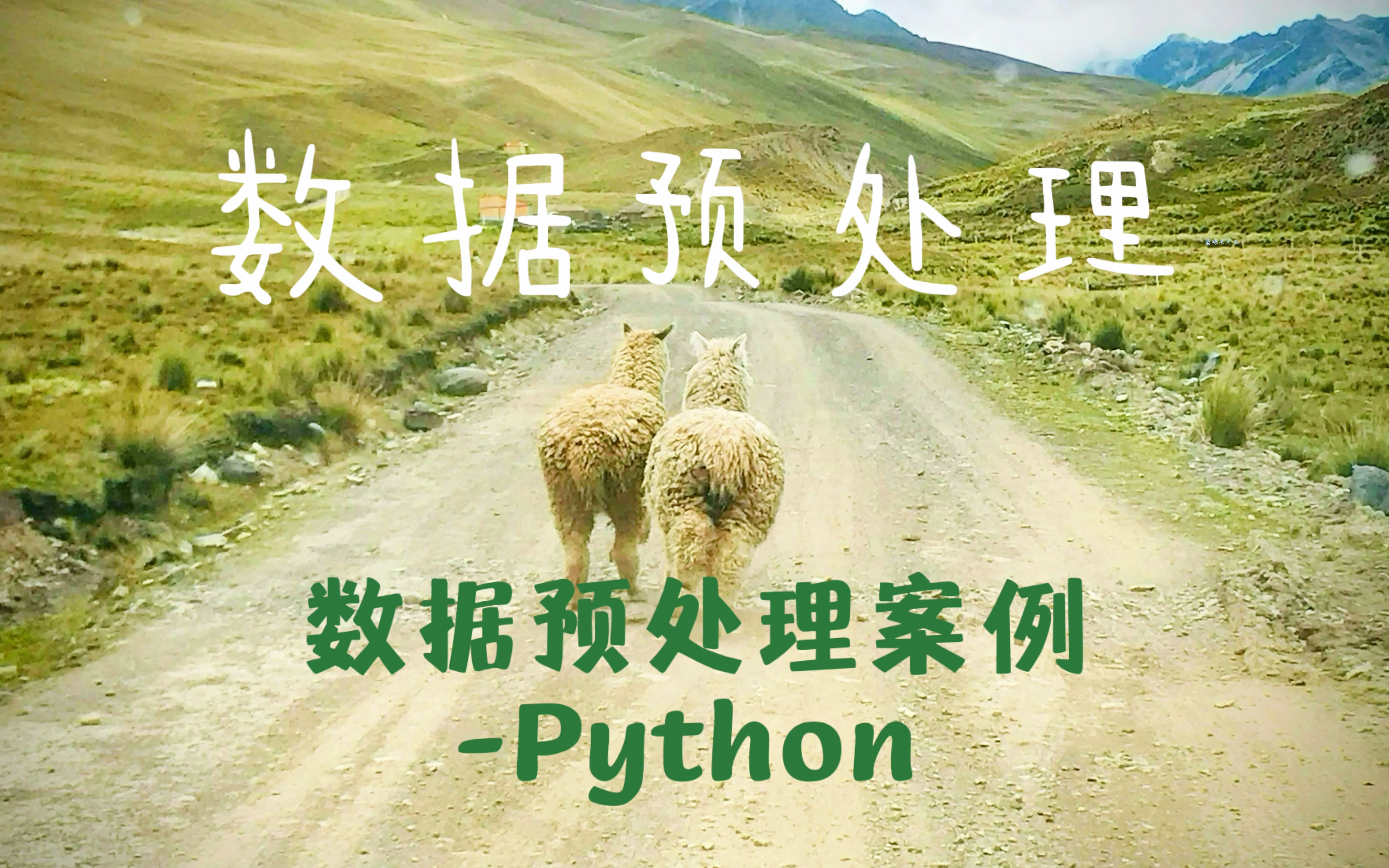 [数据预处理Python] 19 [案例2] 数据清理-数据变换/属性构造-数据归一/...
