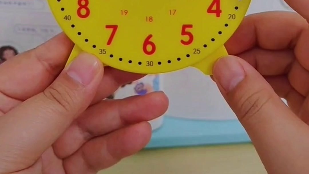 一二三年级都要学 认识时间 通过钟表学具引导孩子,简单易懂,快收藏...