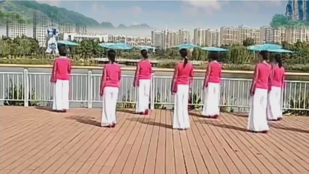 优美形体伞舞《旗袍女儿情》旗袍美人秀团队表演魅力时尚真好看